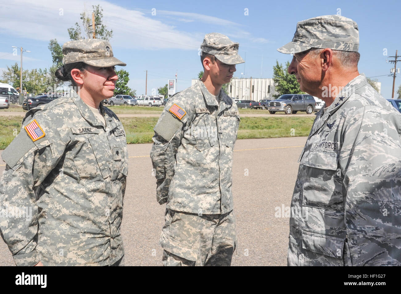 The Adjutant General of Colorado Maj. Gen. H. Michael Edwards visits ...