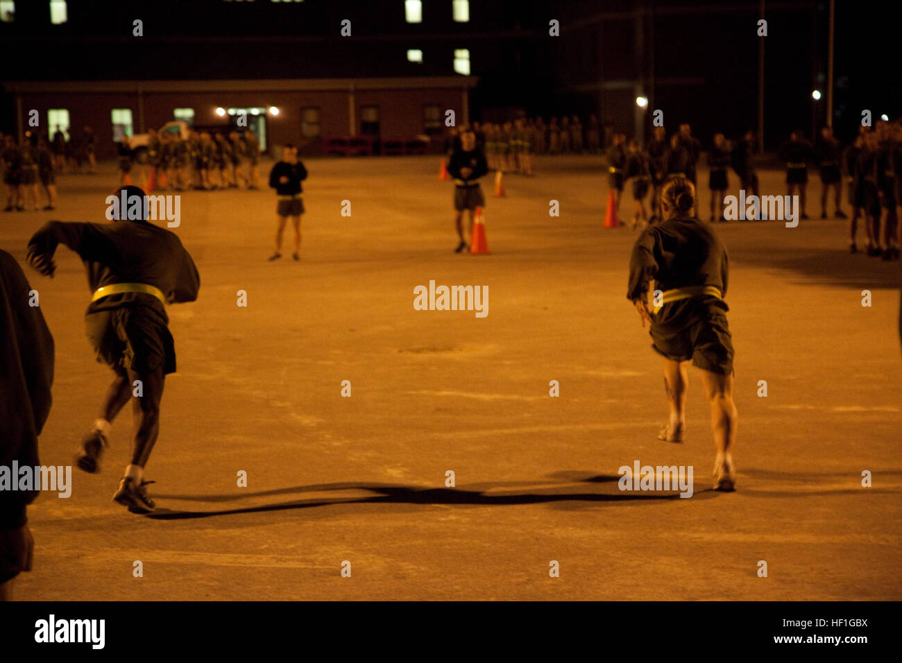 U.S. Marines from Delta Company, Infantry Training Battalion (ITB ...