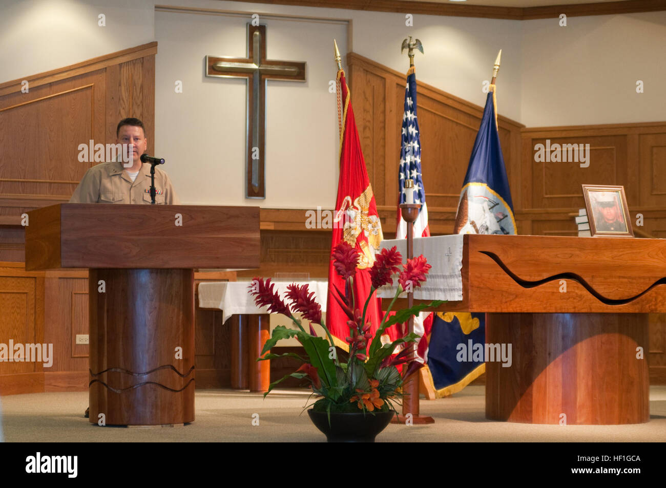 Chaplain joseph w estabrook chapel hi-res stock photography and images ...