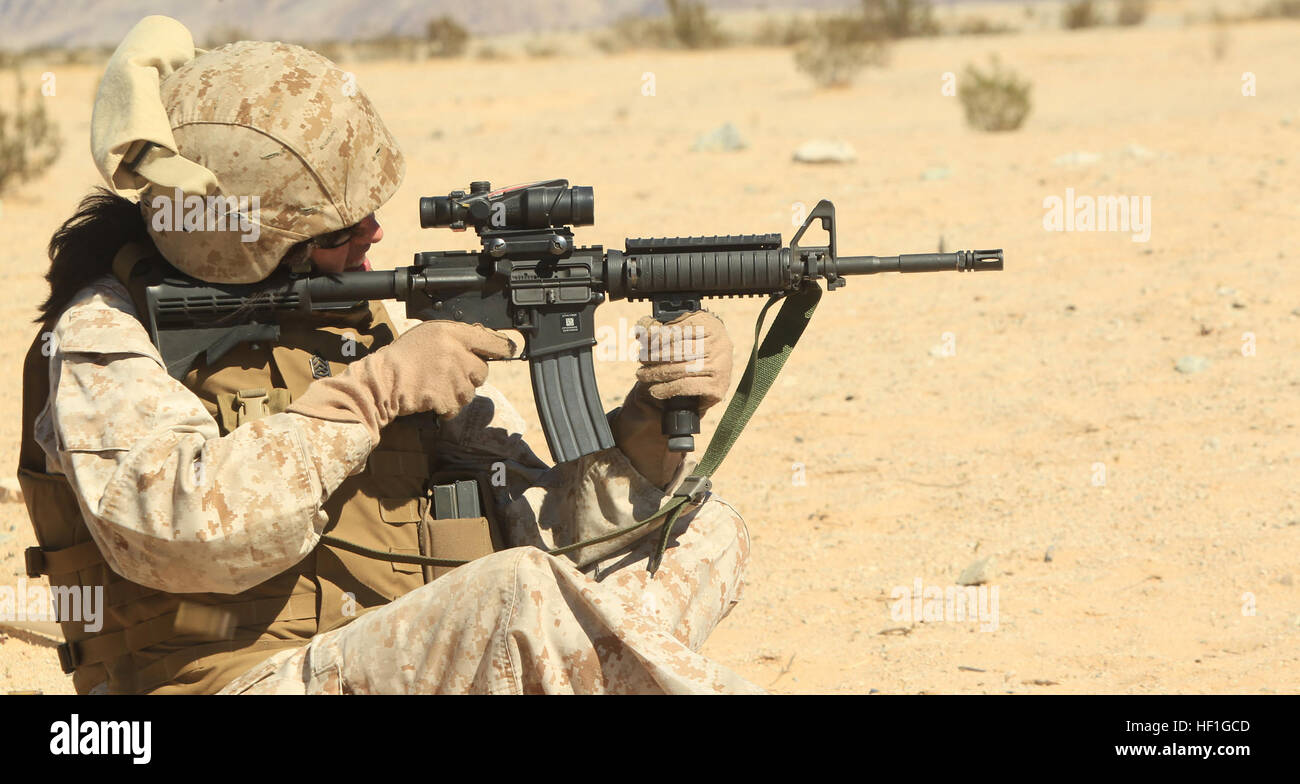 Dawn Clark, spouse of Gunnery Sgt. Frank J. Clark, motor transport ...