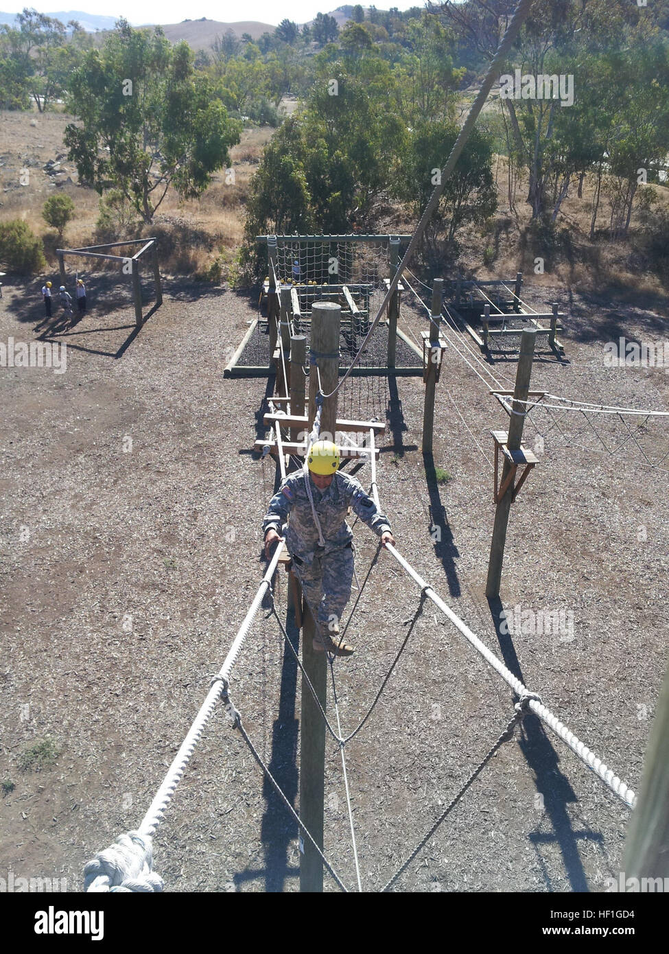 A member of the California National Guard Counterdrug Task Force ...