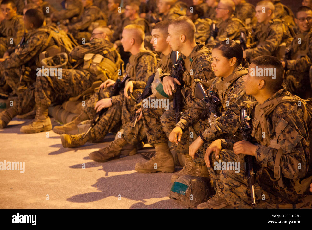 U.S. Marine Corps Private First Class Cristina Fuentes Montenegro of ...