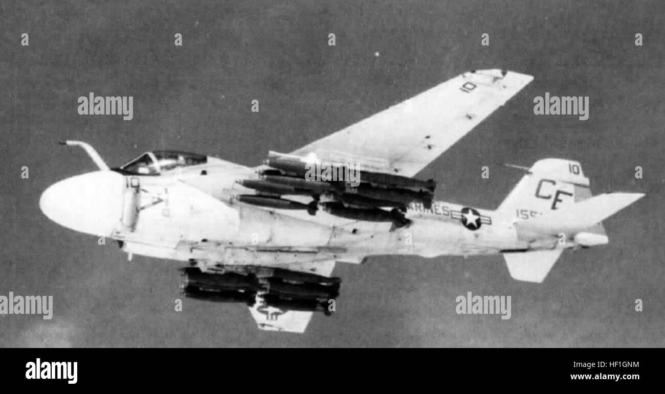 A-6A Intruder VMA(AW)-225 over Vietnam 1969 Stock Photo - Alamy