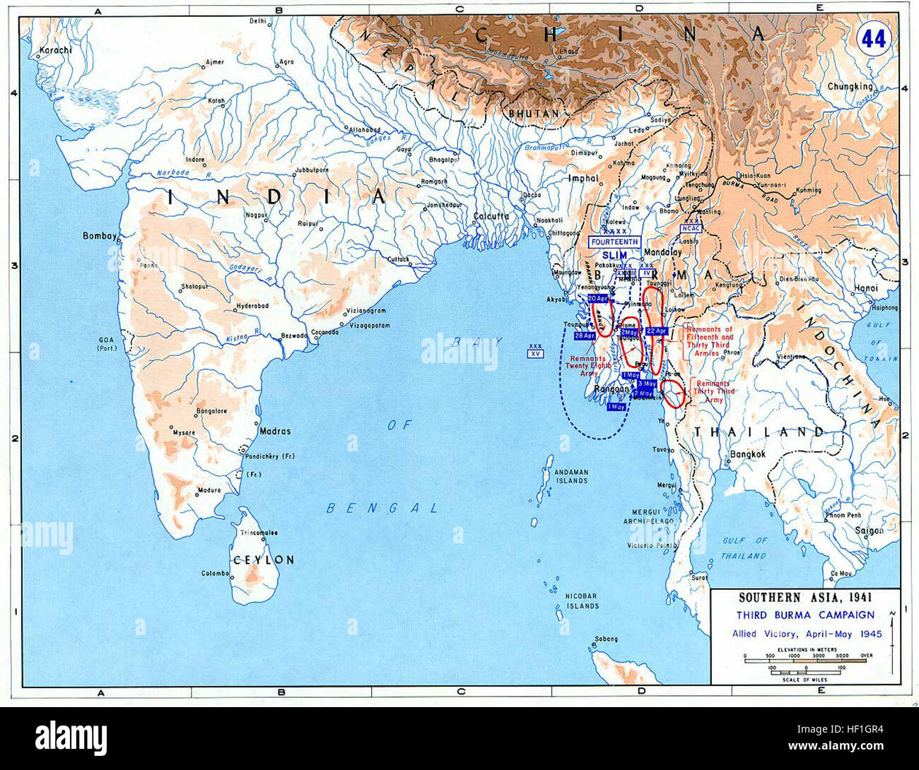 Third burma war hi-res stock photography and images - Alamy