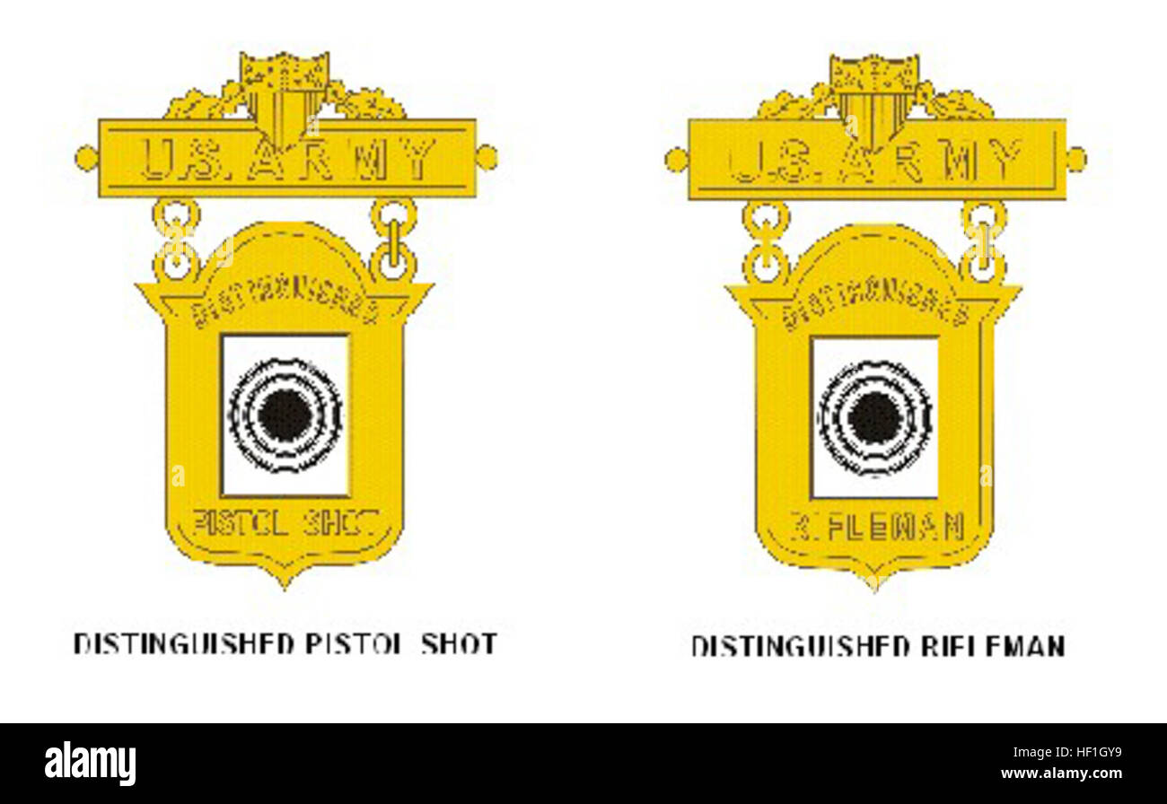 The Distinguished Shooter Badge is awarded to military personnel who ...