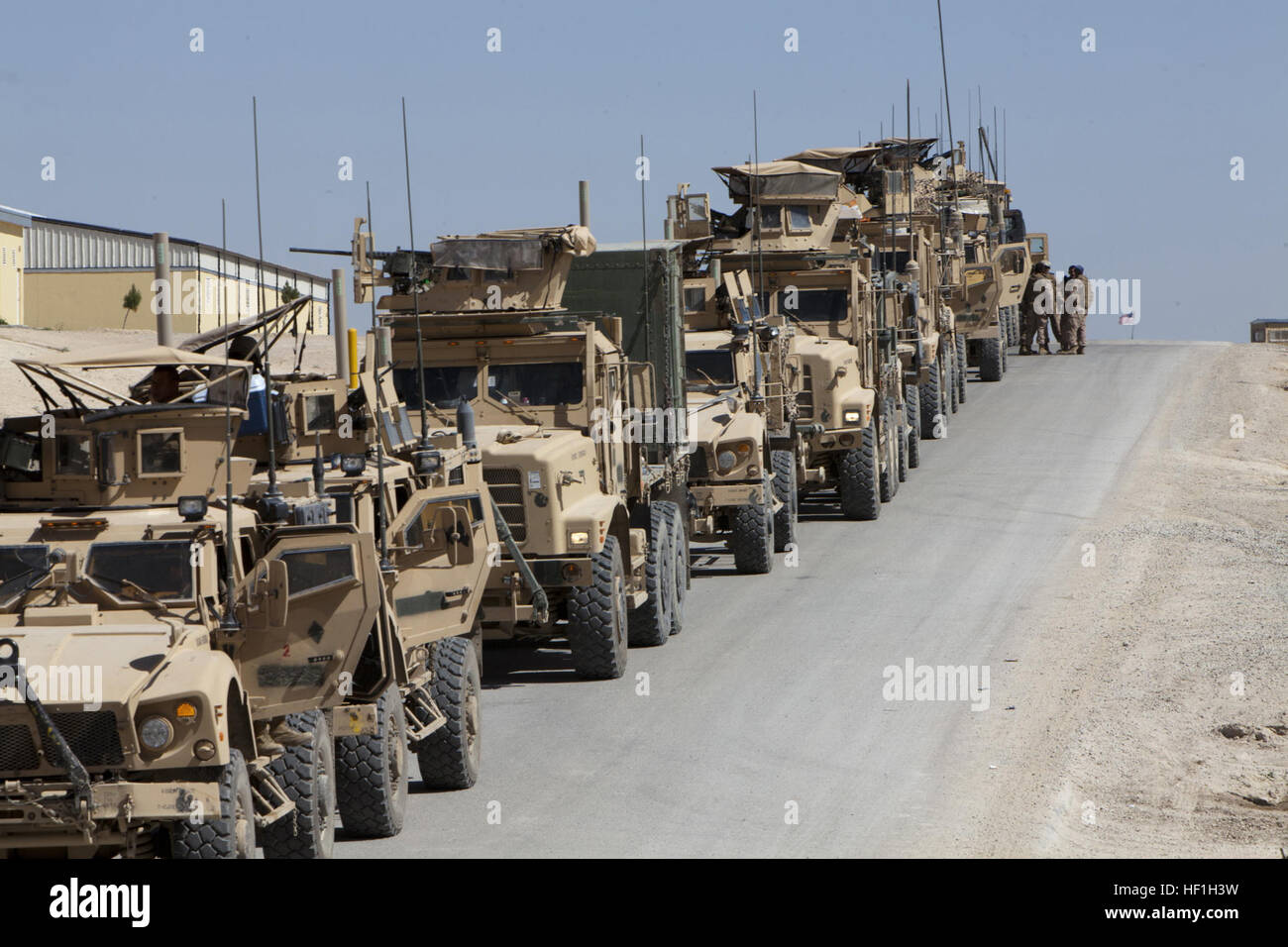 Marines with Combat Logistics Battalion 8, 2nd Marine Logistics Group ...