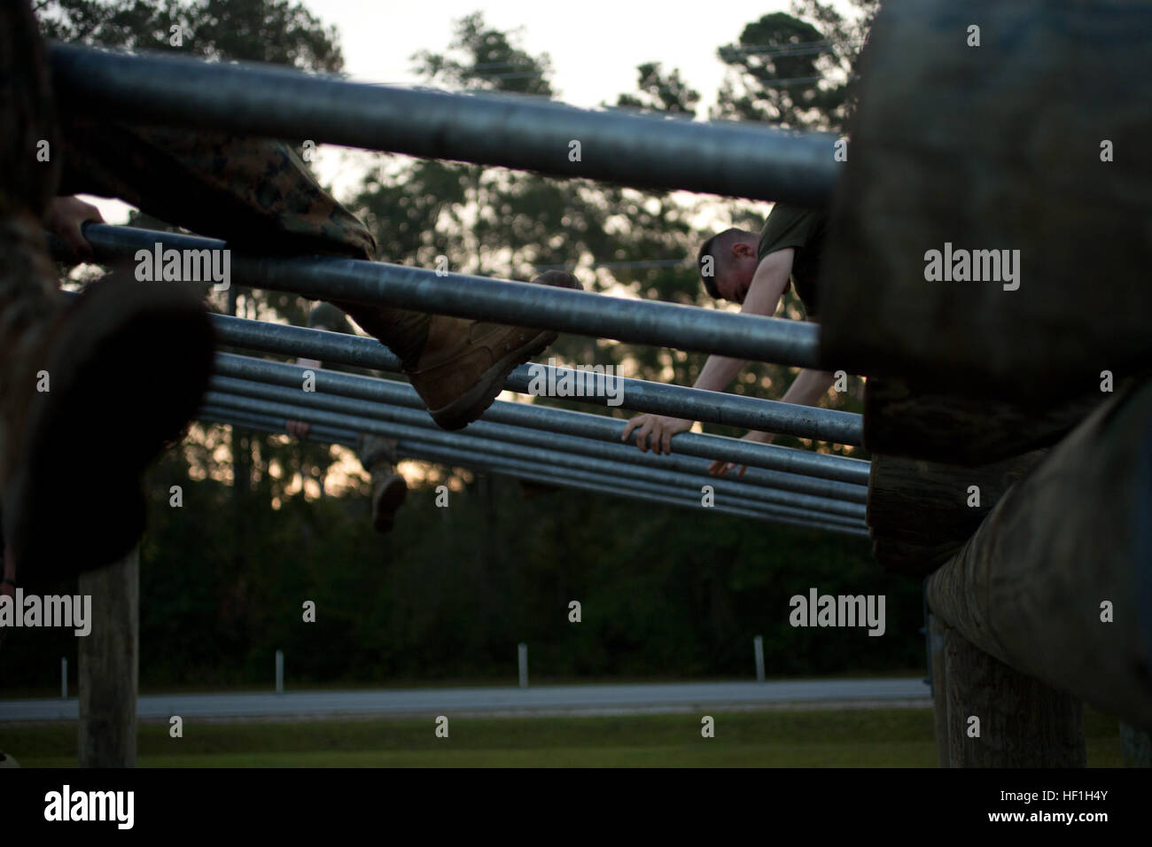 U.S. Marines from Delta Company, Infantry Training Battalion (ITB ...