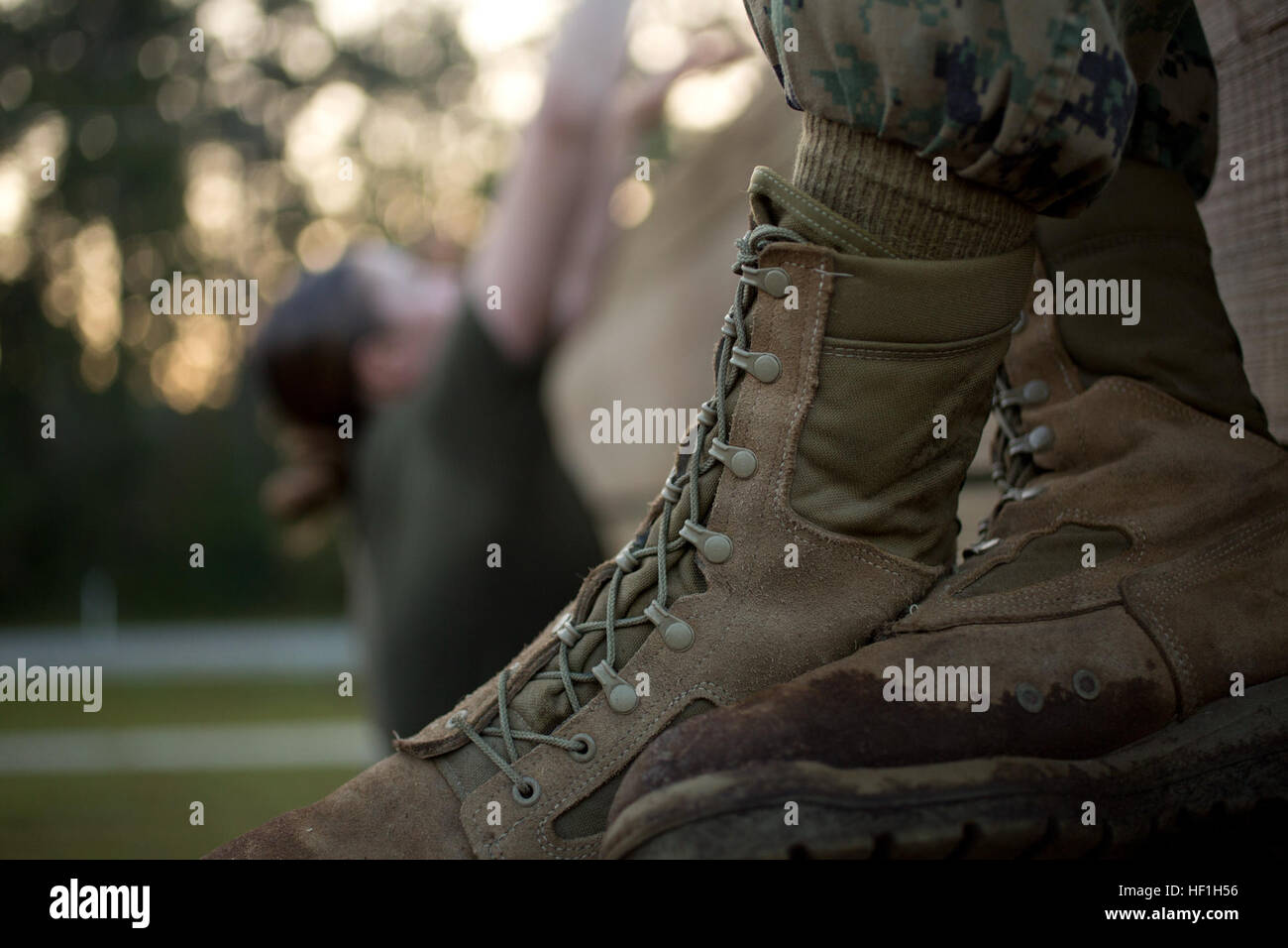 U.S. Marines from Delta Company, Infantry Training Battalion (ITB ...