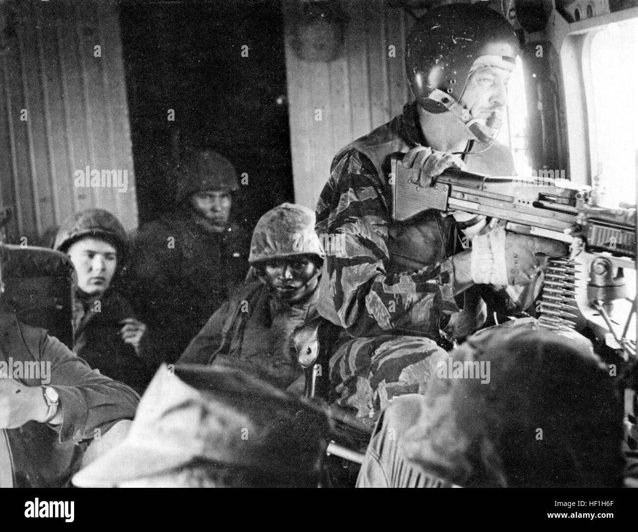 Marine corps flight equipment Black and White Stock Photos & Images - Alamy