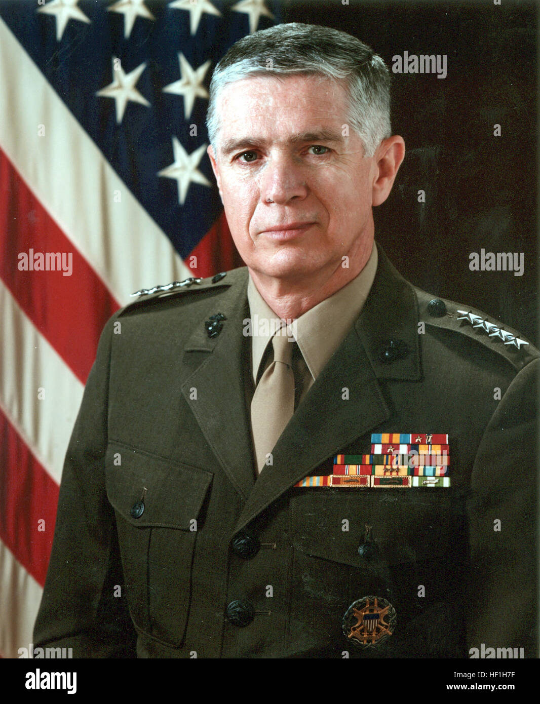 Joseph Hoar official military photo Stock Photo - Alamy