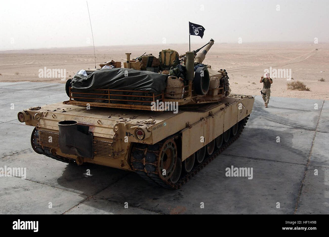 M1-A1 Abrams Heck Stock Photo - Alamy