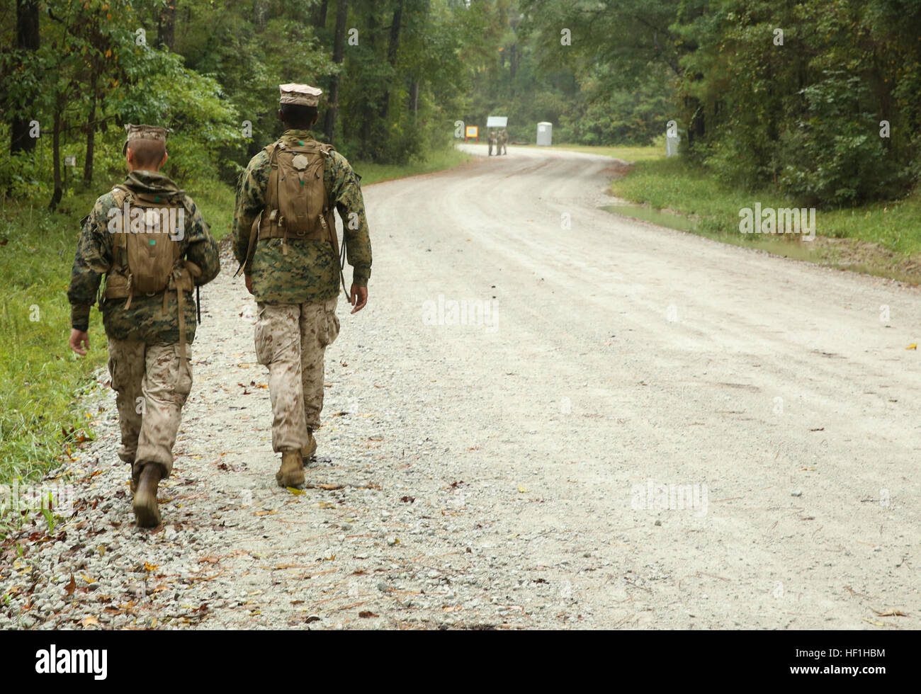 Marines from 4th Platoon, Company I, Marine Combat Training Battalion ...