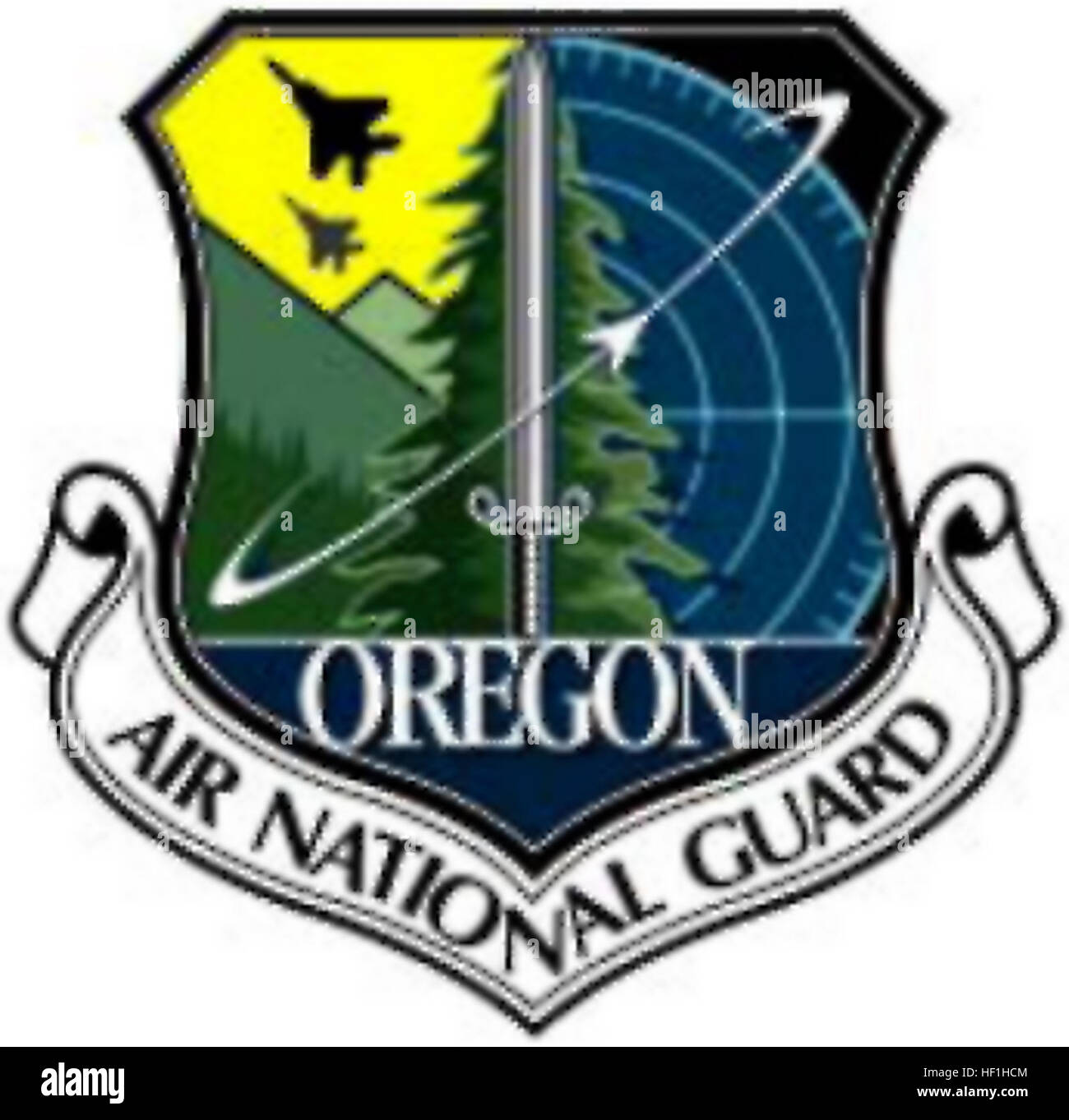 Oregon Air National Guard patch 2003 Stock Photo - Alamy