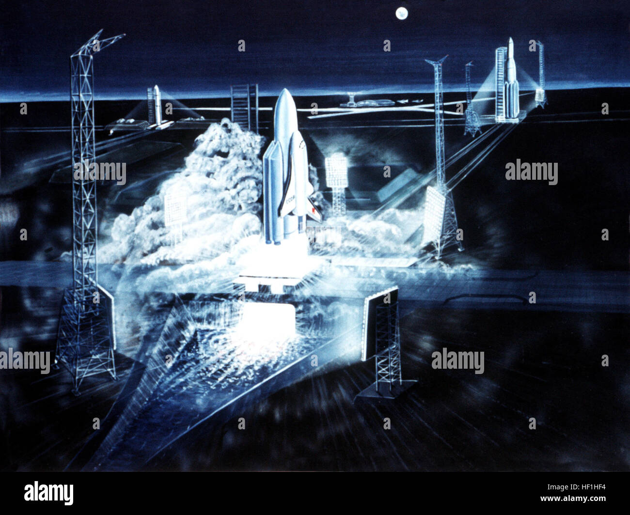 Tyuratam Space Assembly and Launch Complex. Courtesy of Soviet Military ...