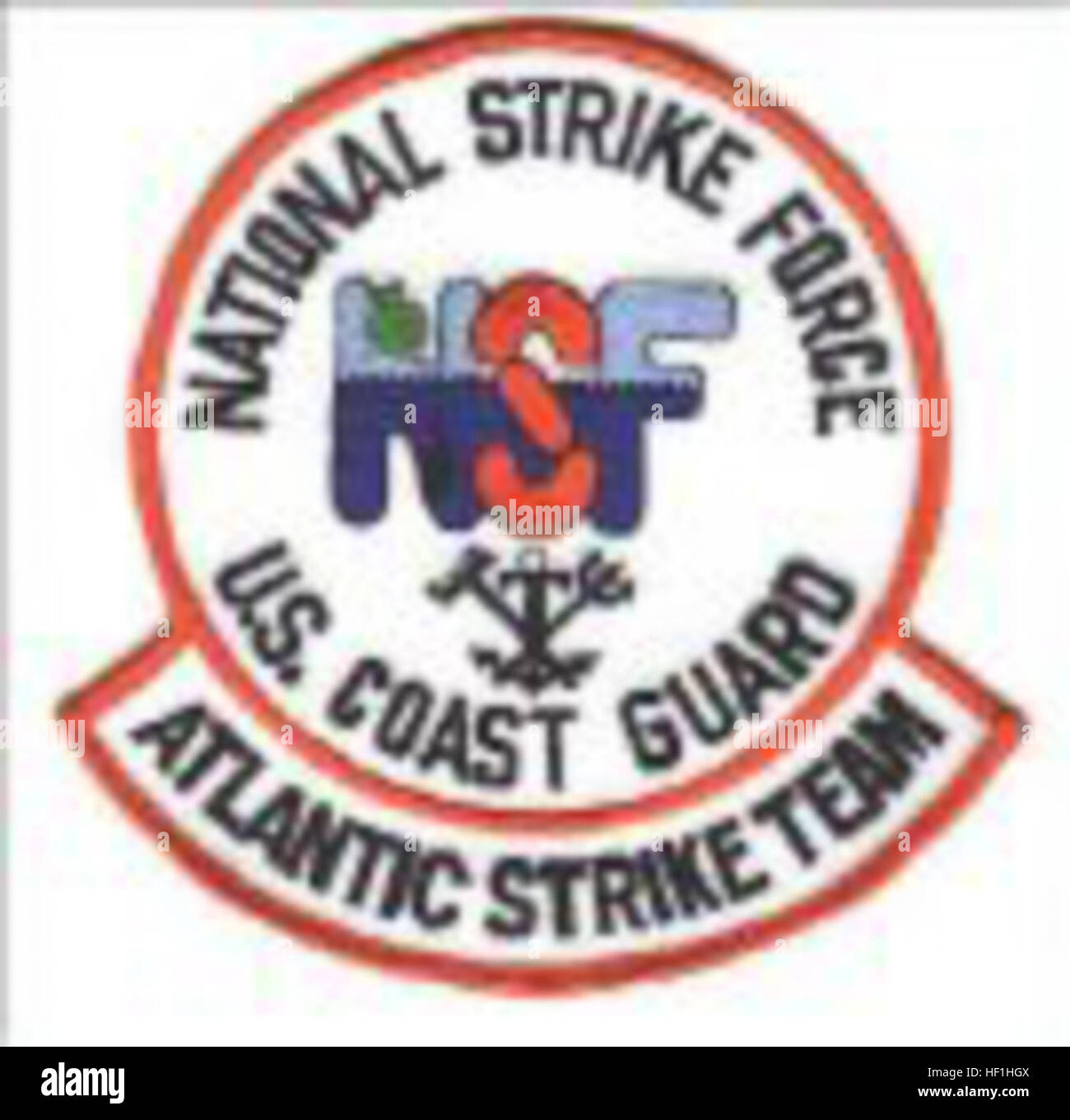 USCG Atlantic Strike Team Logo Stock Photo - Alamy