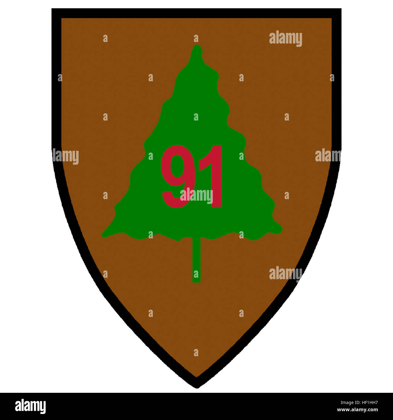 US 91st Infantry Division Stock Photo - Alamy