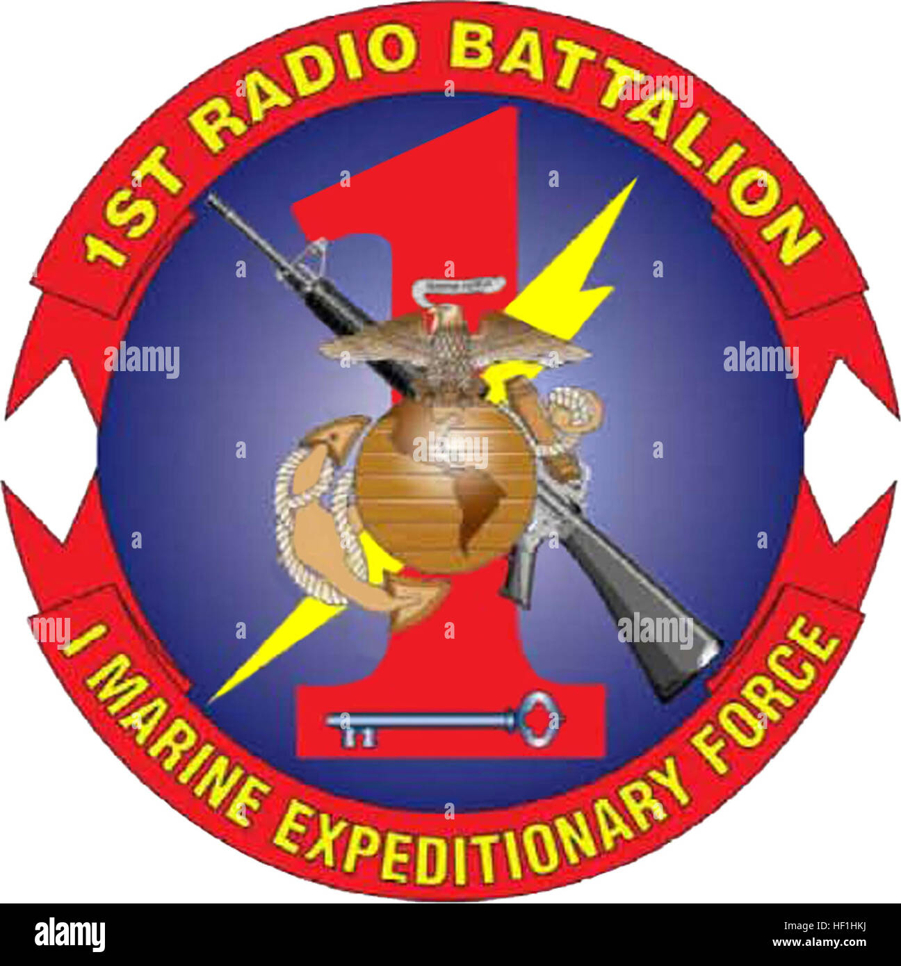 USMC - 1st Radio Battalion Stock Photo - Alamy