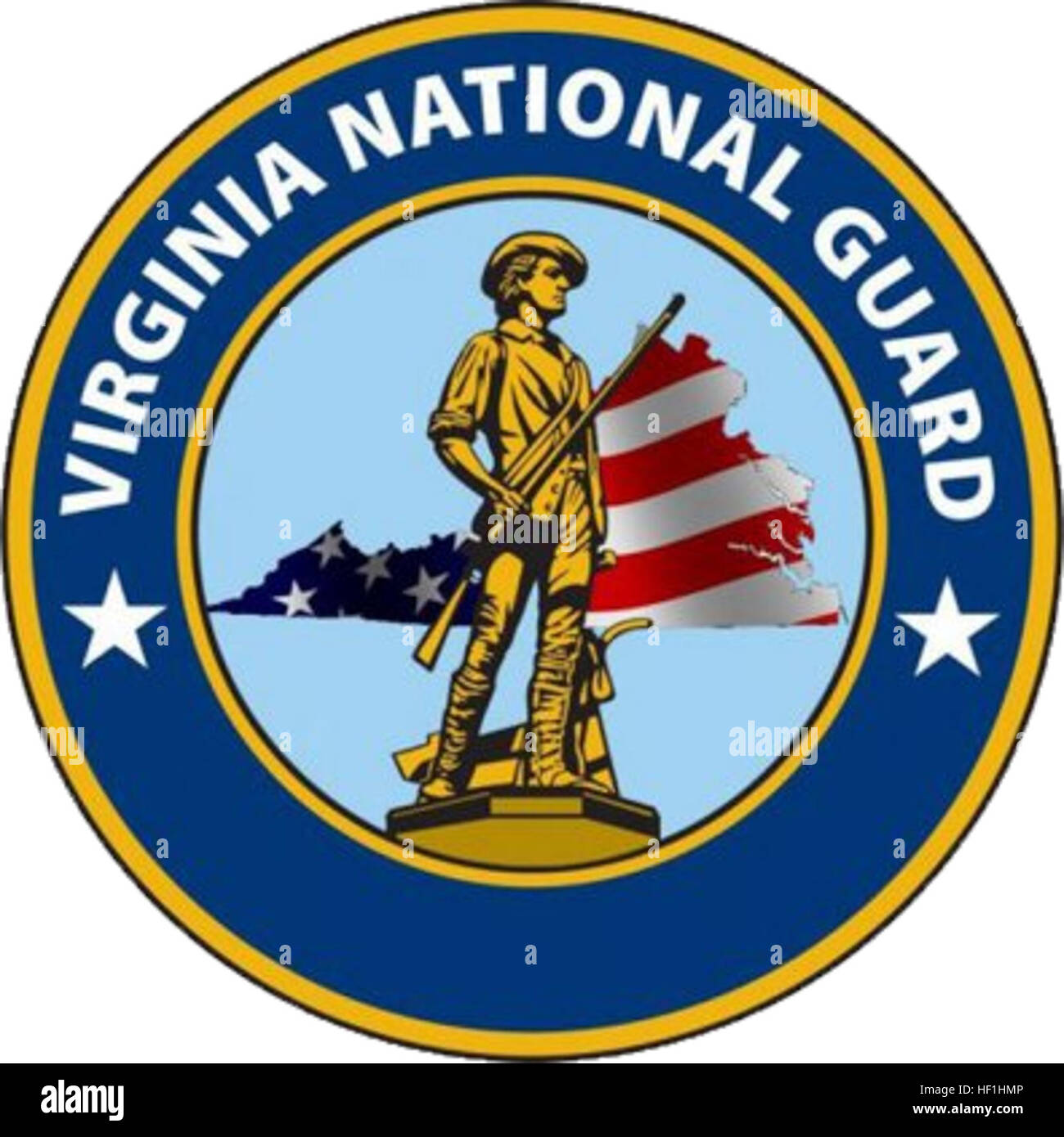 Virginia National Guard - Emblem Stock Photo - Alamy