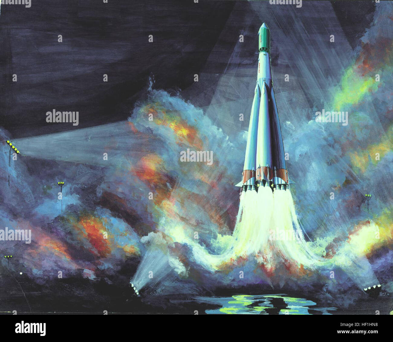 Vostok launch hi-res stock photography and images - Alamy