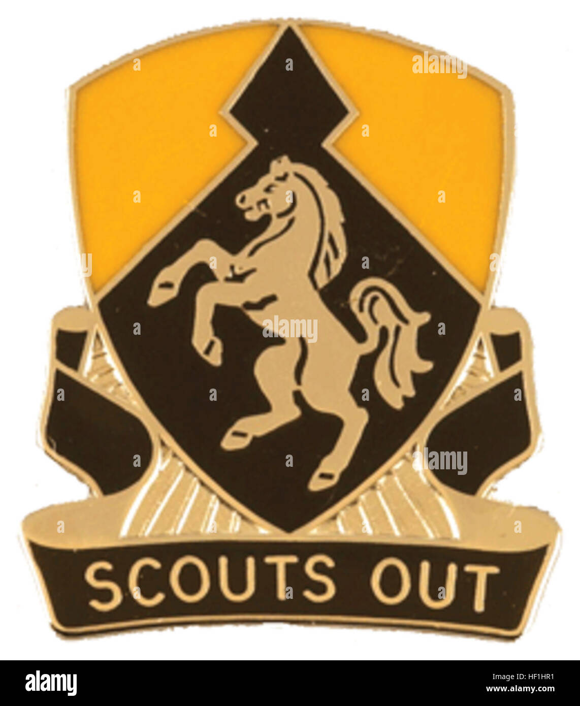 153rd Cavalry Regiment Distinctive Unit Insignia Stock Photo - Alamy