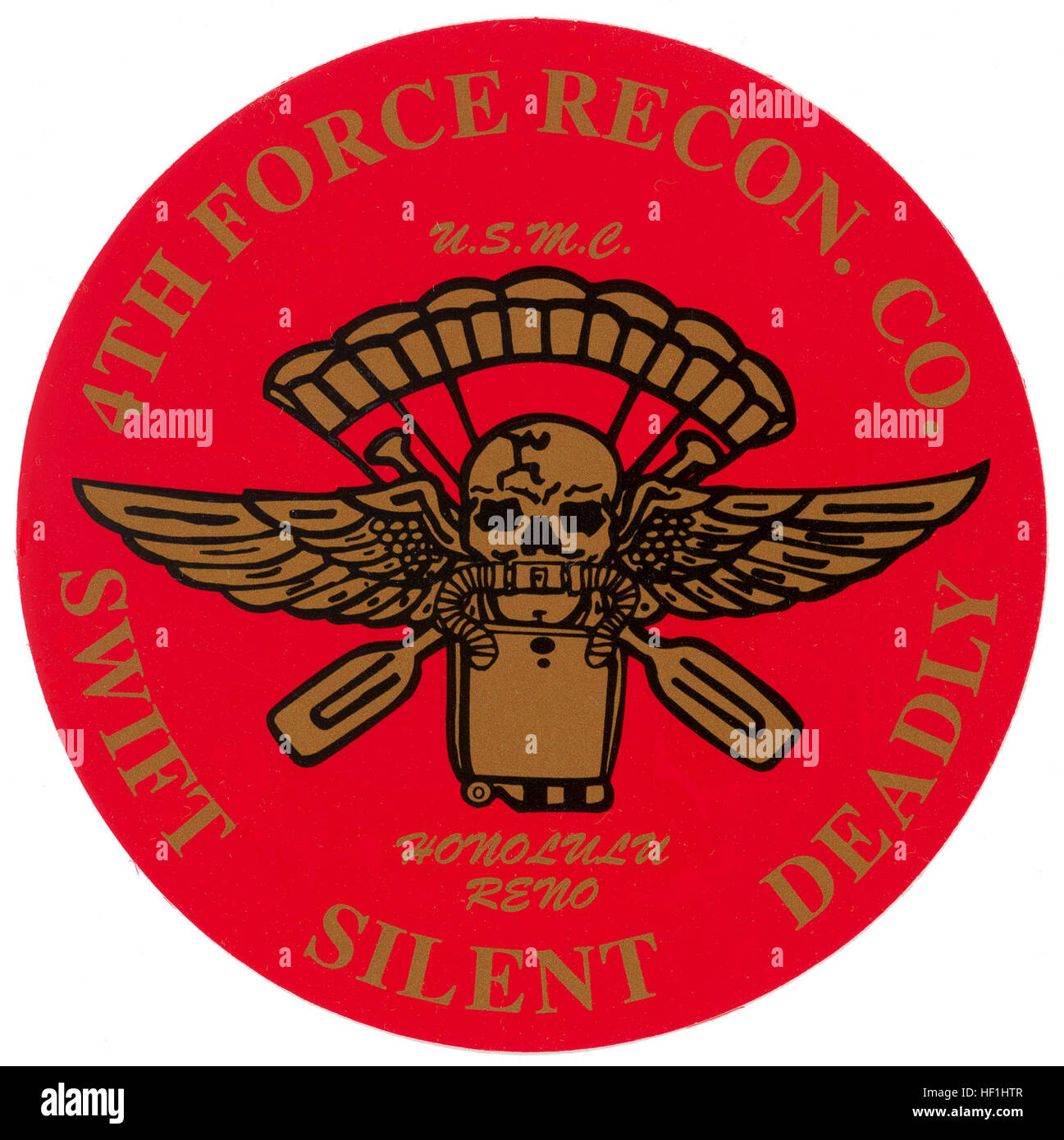 4th Force Reconnaissance Company insignia (transparent background) 01 ...