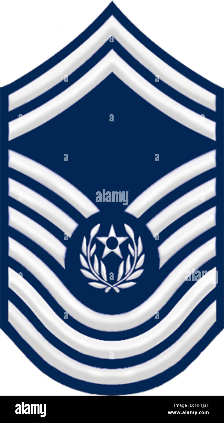 E9 USAF CMSAF 1967-1991 Stock Photo - Alamy