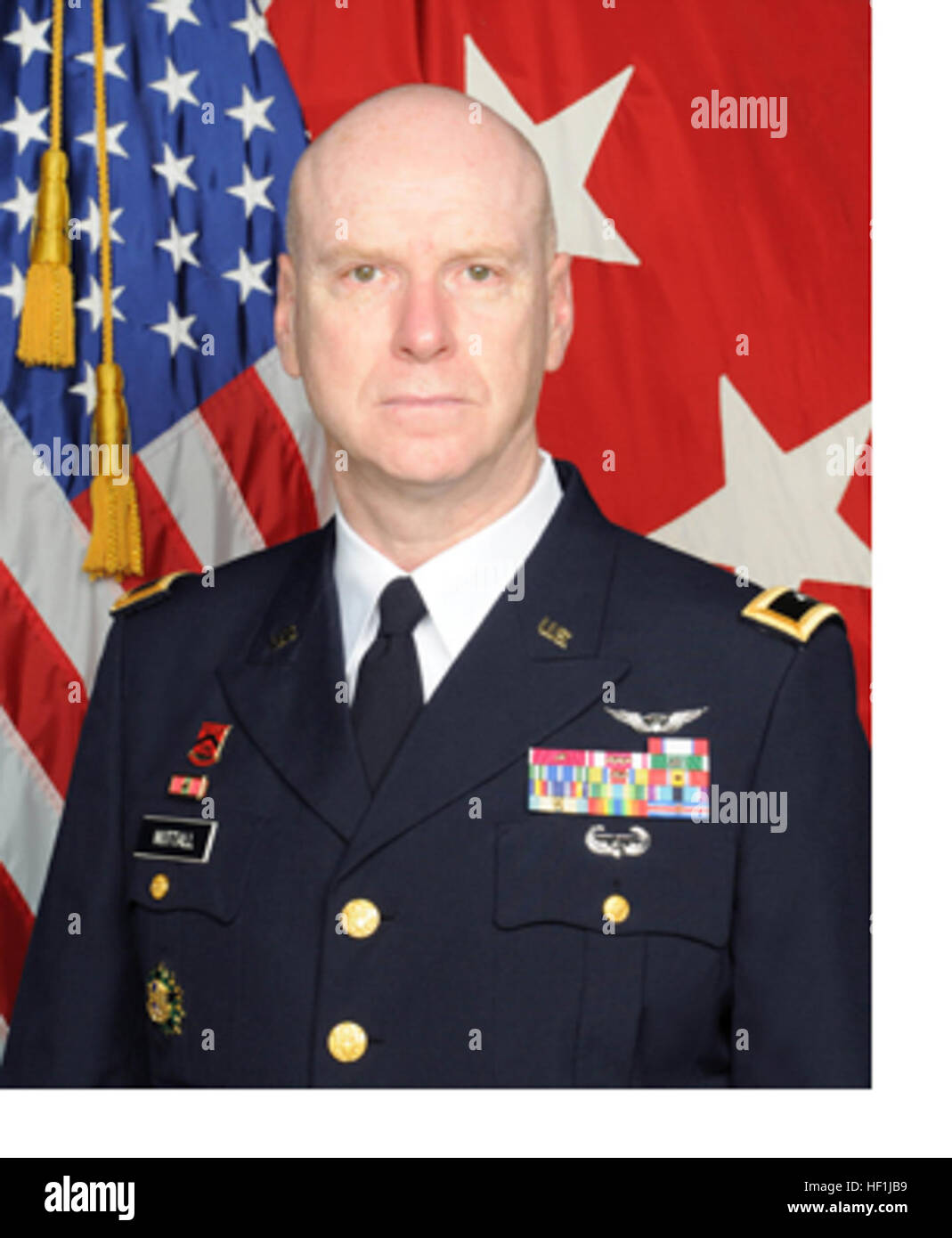 Service record and military career summary detailing assignments ...
