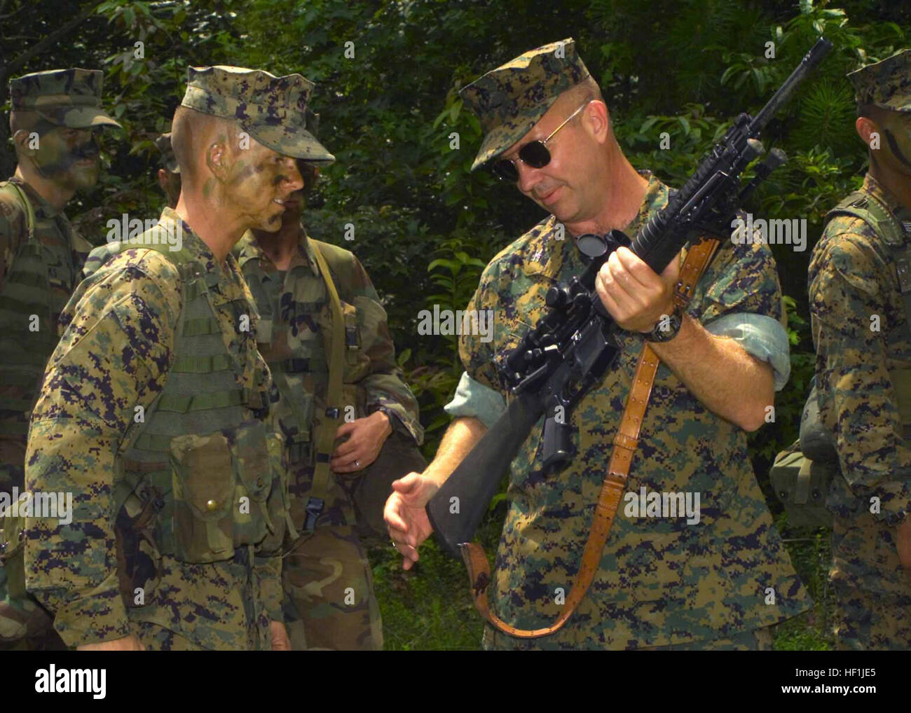 Col. Kenneth F. McKenzie, Jr., Commanding Officer of the 22nd Marine ...