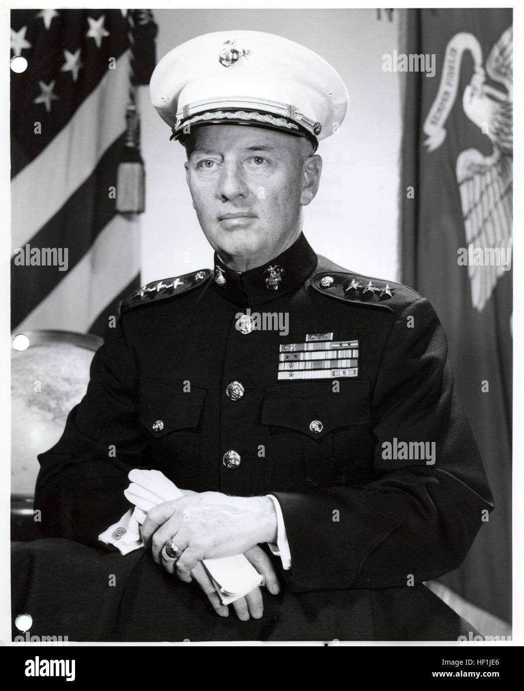 LtGen Bowser AlphaL USMC Stock Photo - Alamy