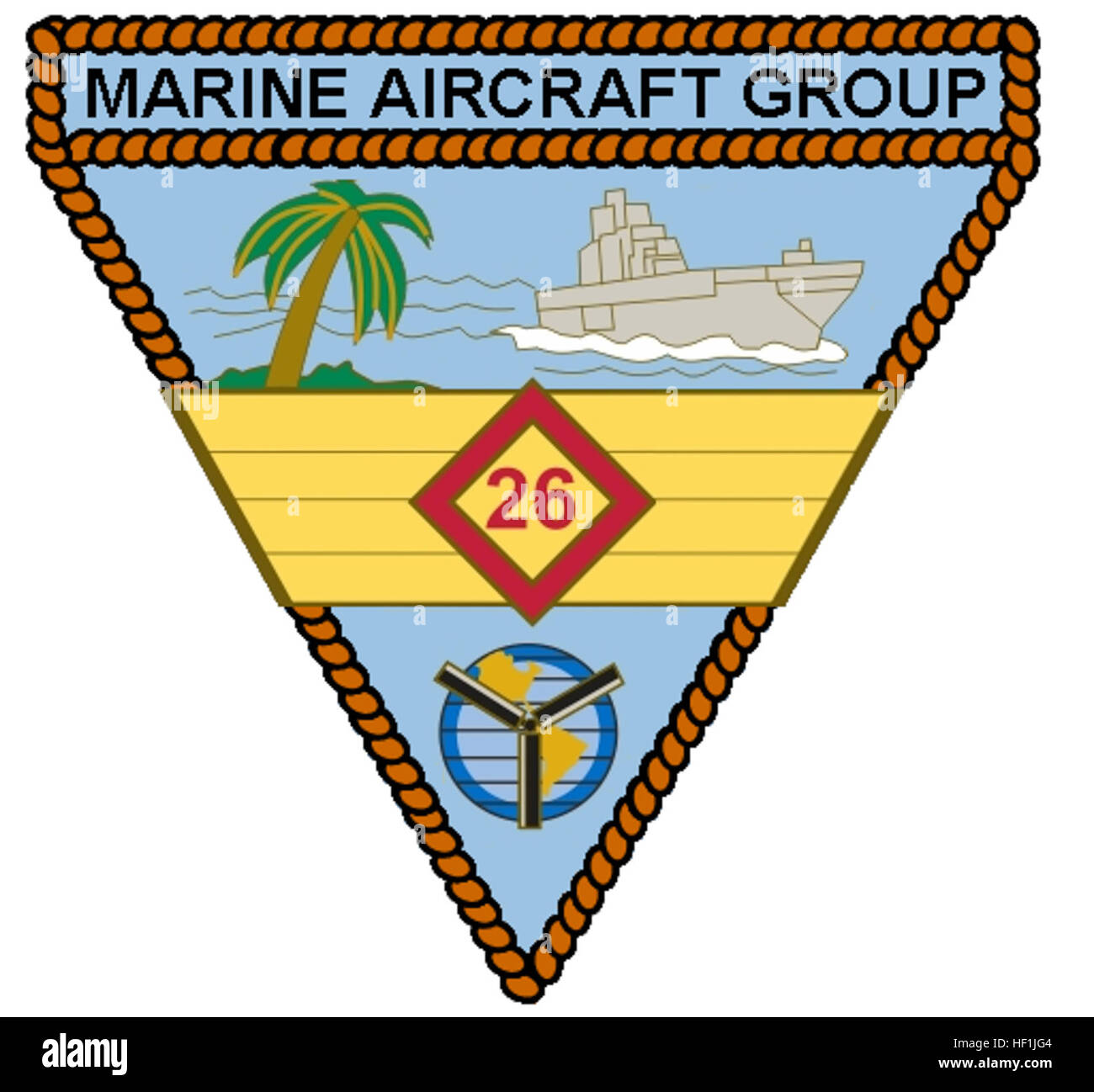 New MAG-26 insignia Stock Photo - Alamy