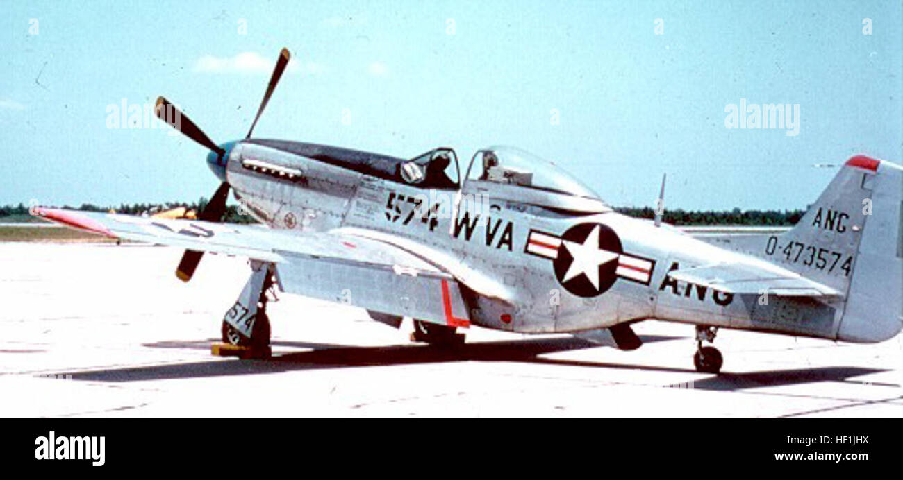 P-51 WV ANG Stock Photo - Alamy