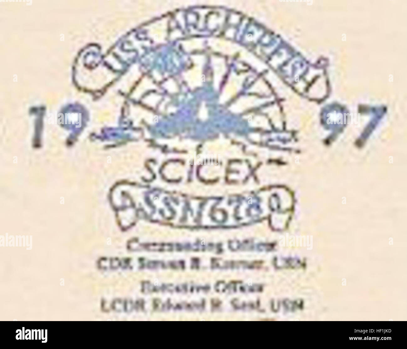 SCICEX 97 Navy logo Stock Photo - Alamy