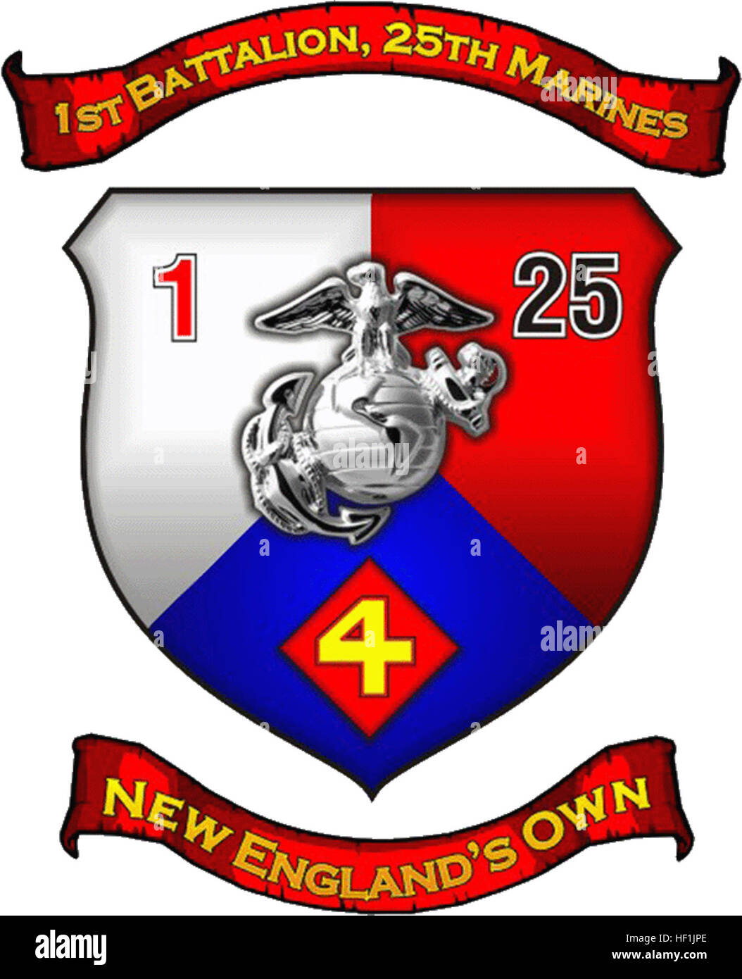 USMC - 1ST BN-25TH MAR Stock Photo - Alamy