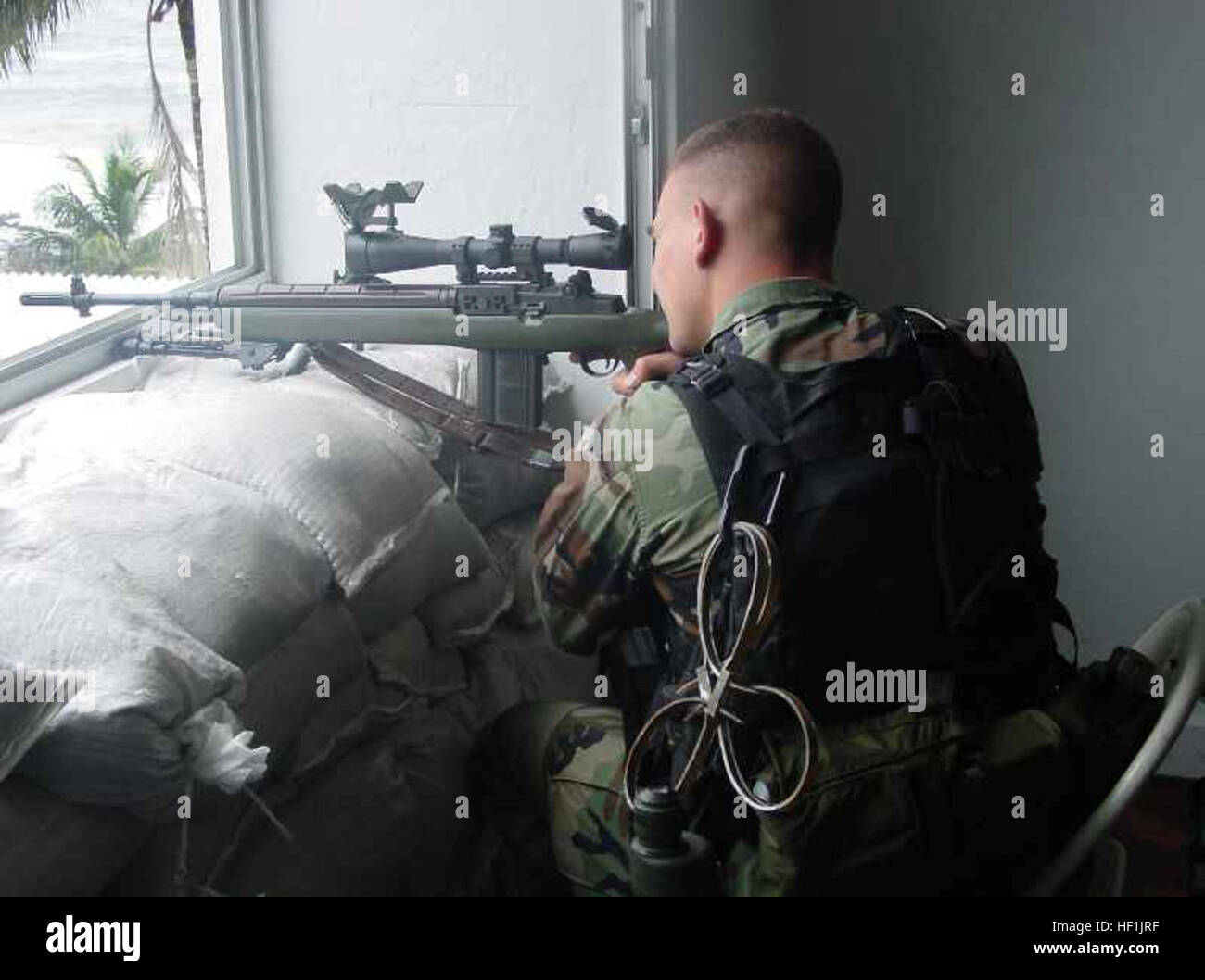 USMC DMR Liberia Stock Photo - Alamy