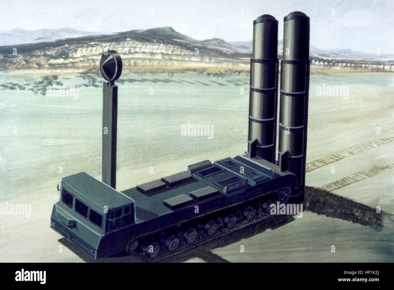 The S-300V is a Soviet-era long-range surface-to-air missile system ...