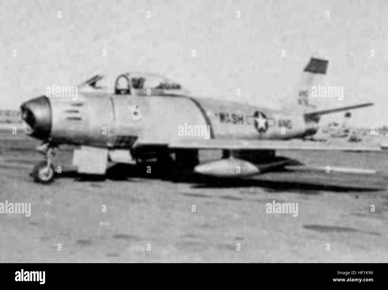 F-86A Washington ANG France 1951 Stock Photo - Alamy