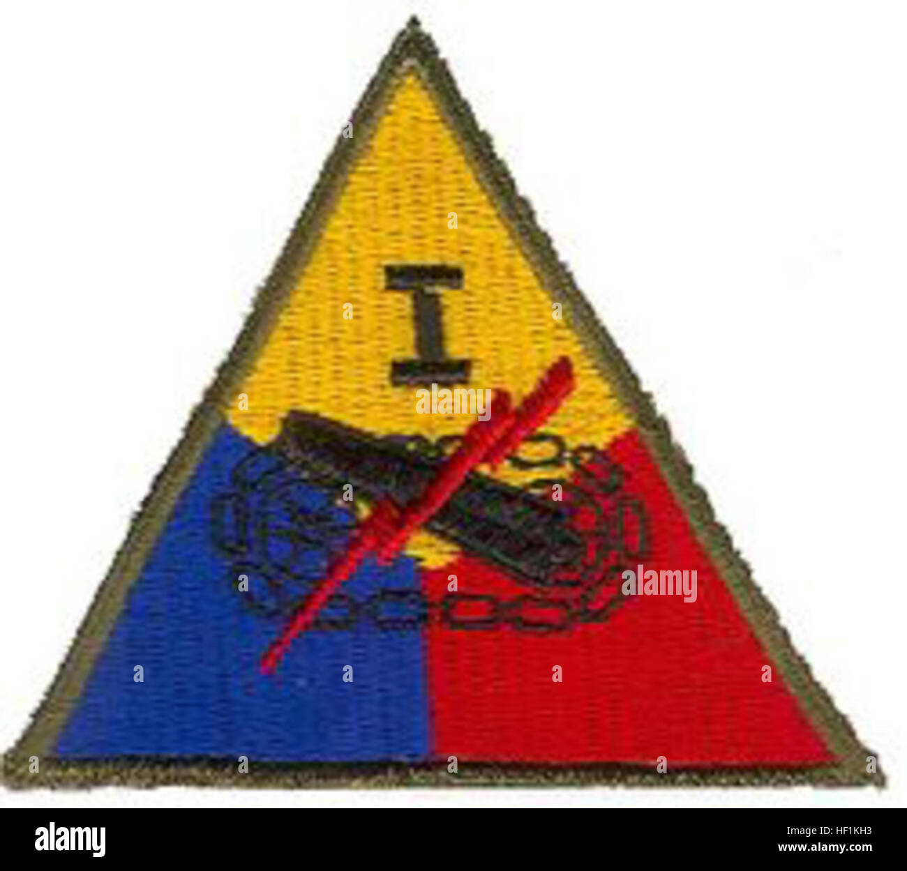 The I Armored Corps shoulder sleeve insignia is the official emblem ...