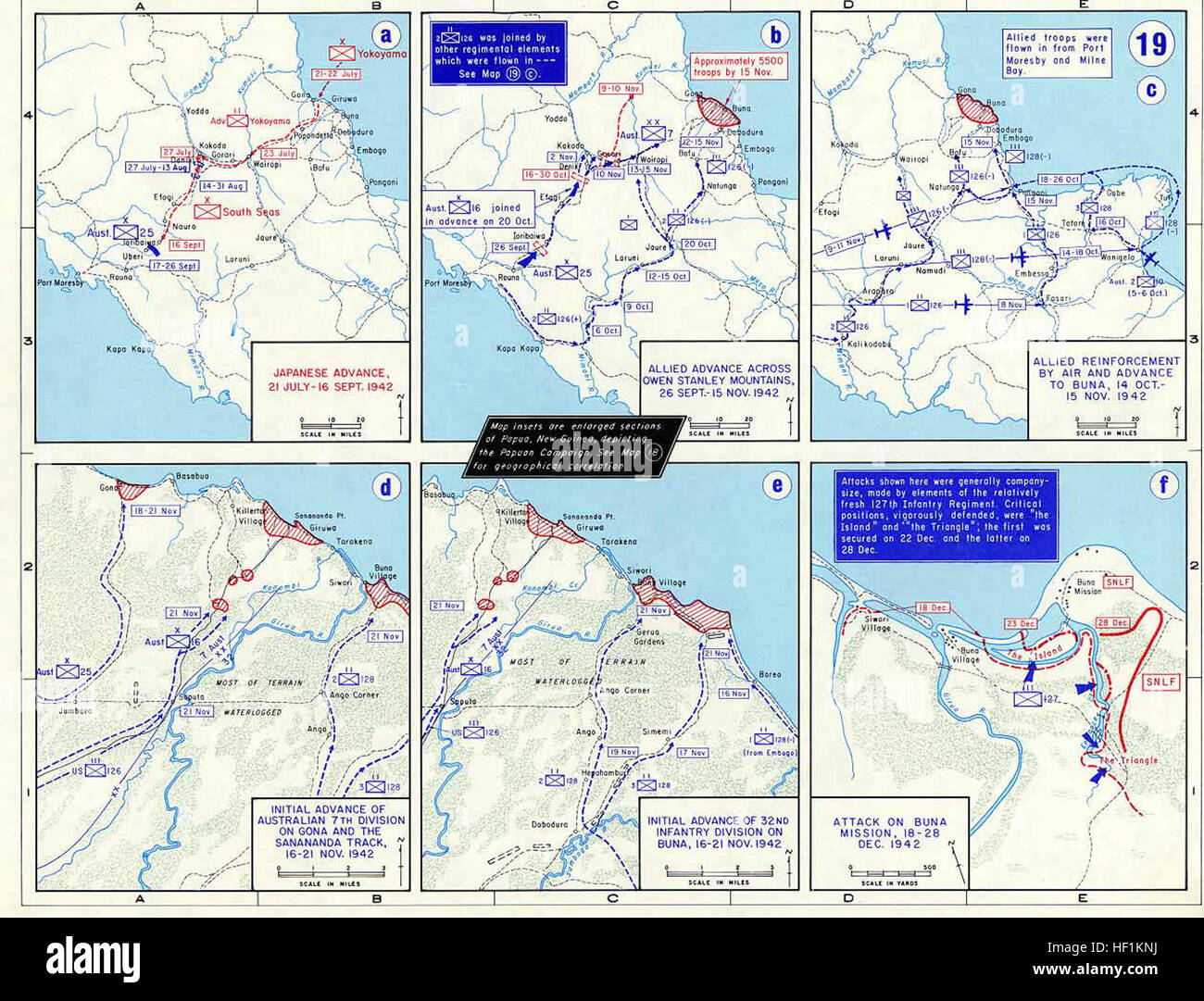 Maps depicting troop movements, strategic objectives, and operational ...