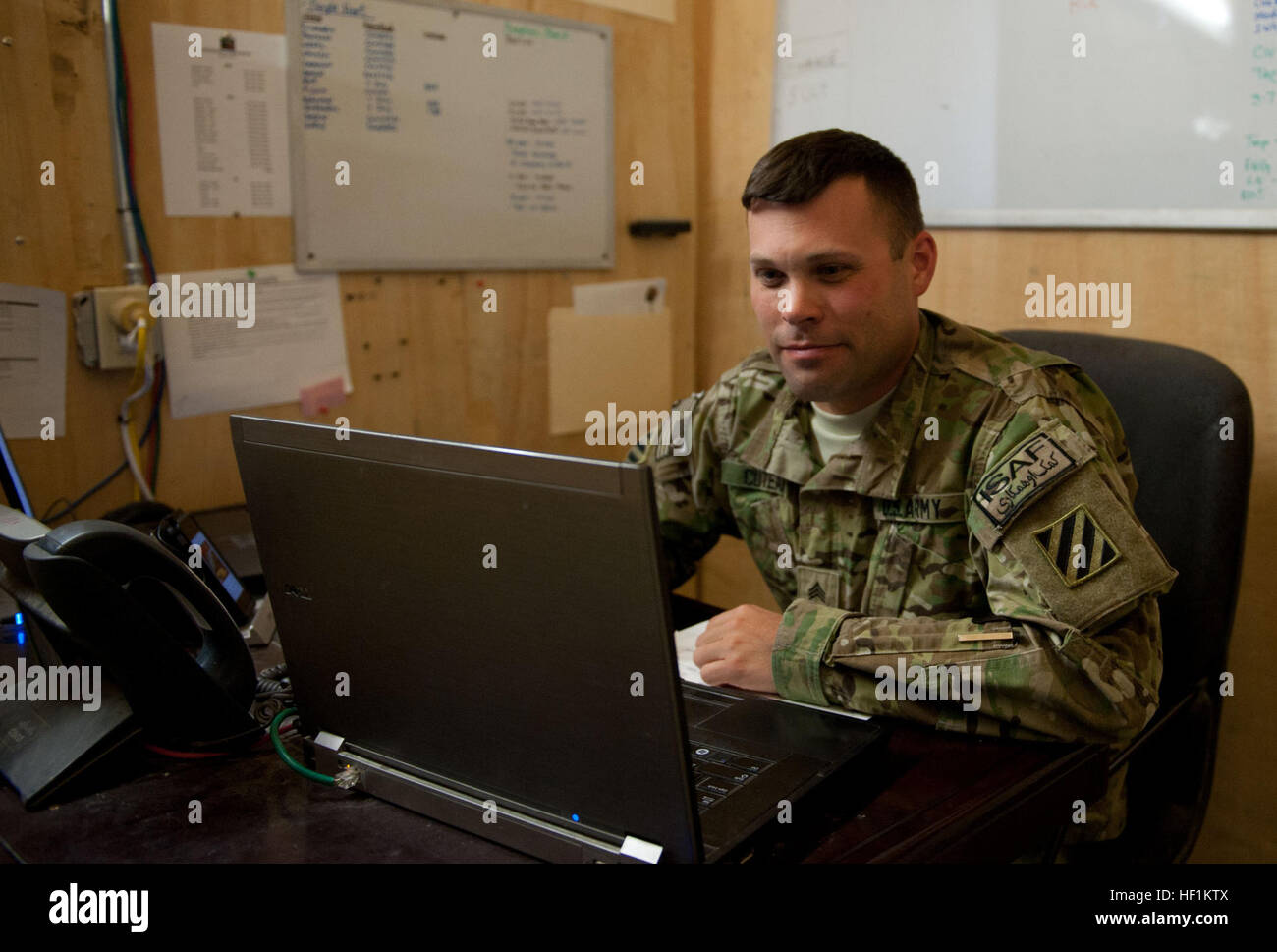 U.S. Army Sgt. Courtland Cutean, of Jacksonville, Fla., the operations ...