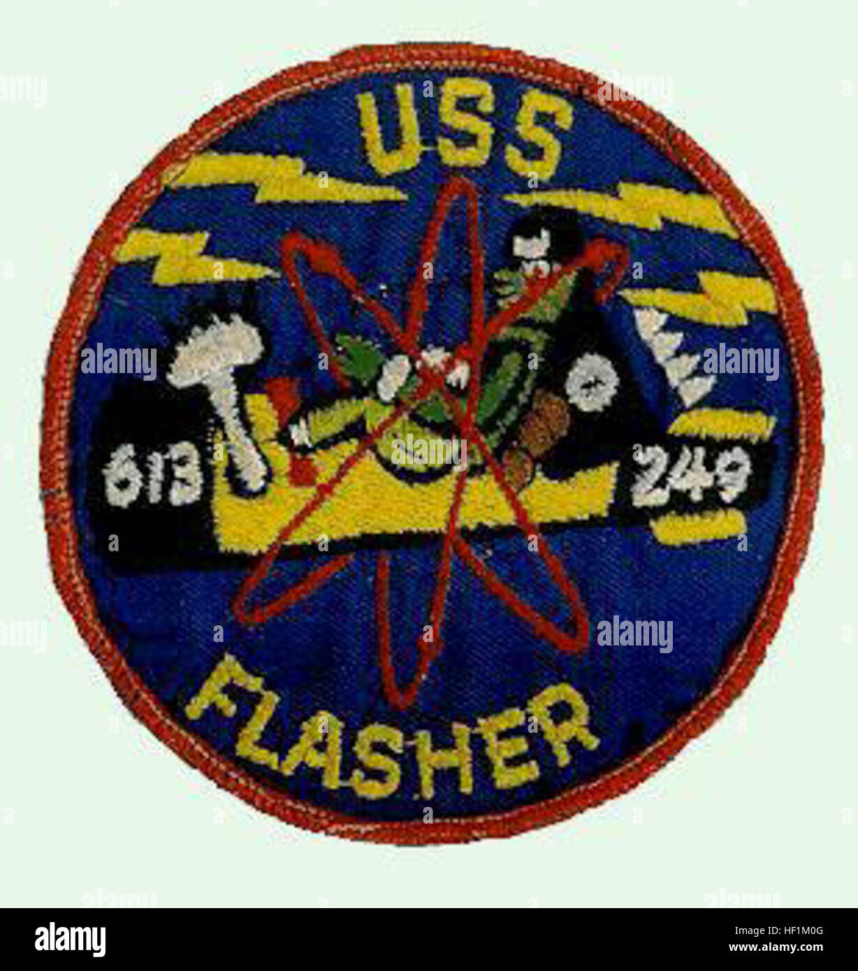 USS Flasher (SSN-613) patch1 Stock Photo - Alamy