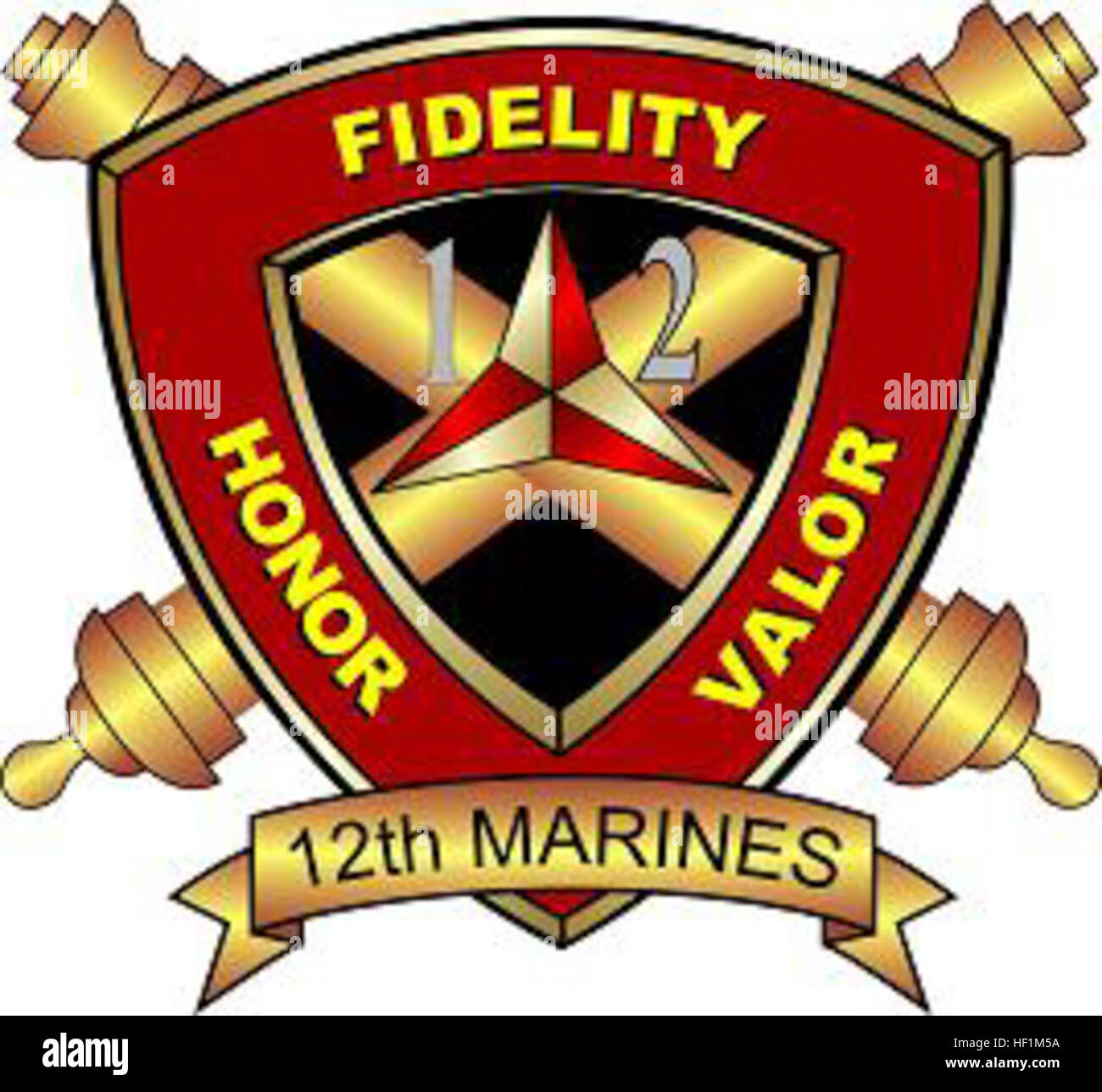 12th Marines logo Stock Photo - Alamy