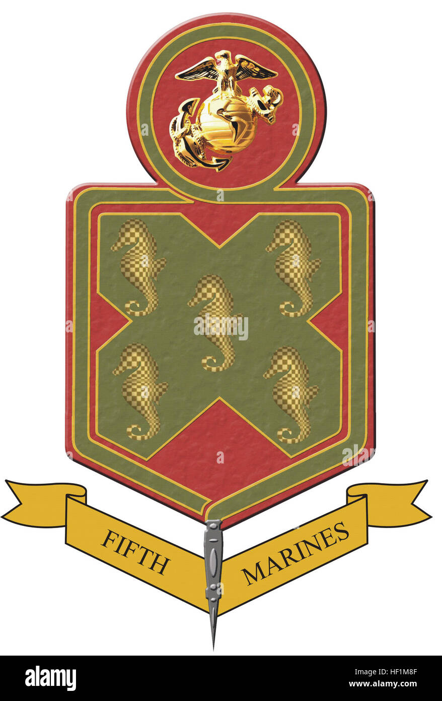 5th Marine Regiment Logo Stock Photo - Alamy