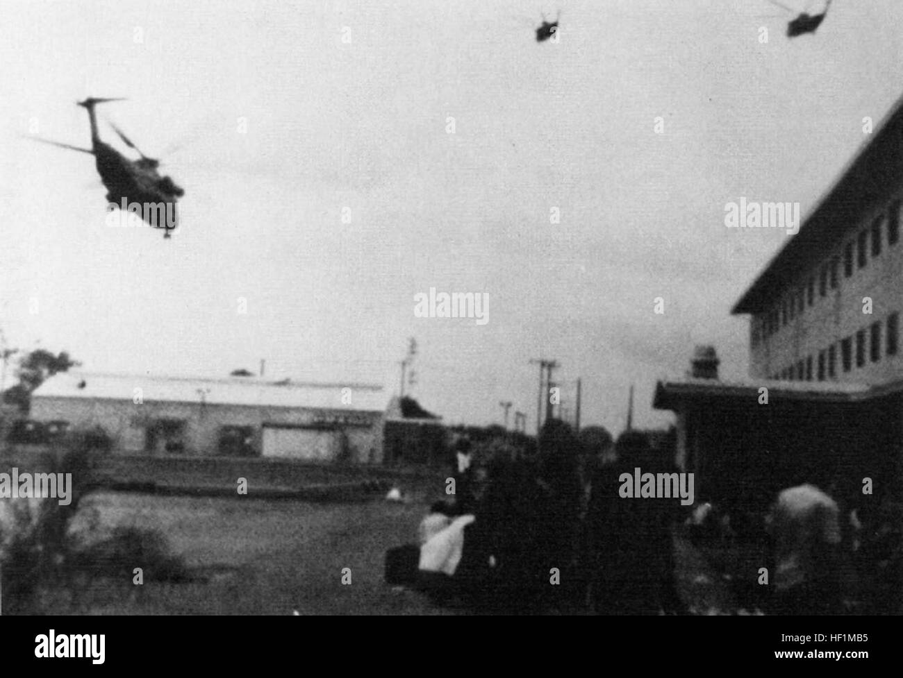 1975 evacuation Black and White Stock Photos & Images - Alamy