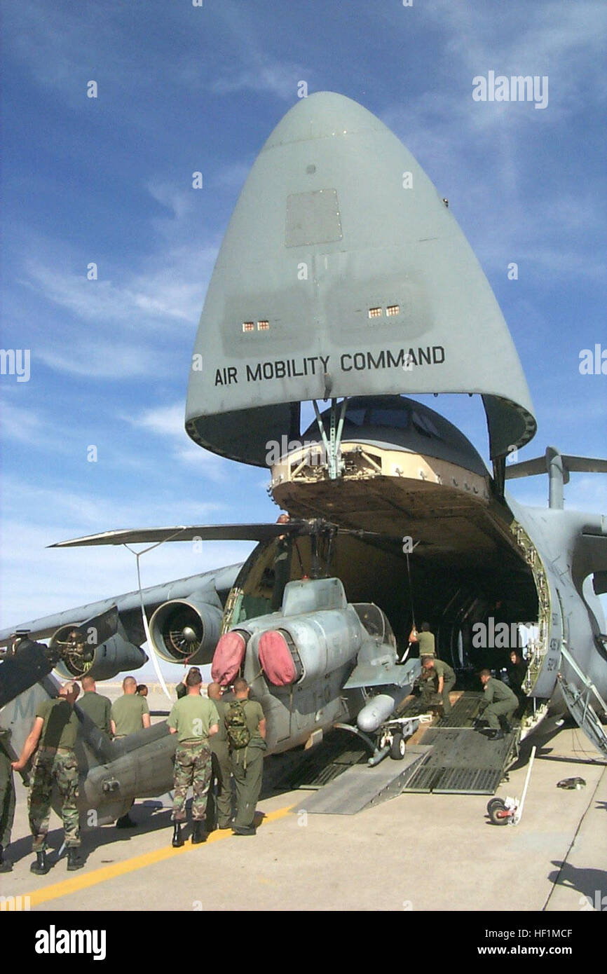The AH-1 Cobra transport helicopter provides armed reconnaissance ...