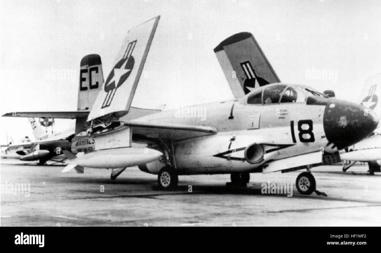 F3D-2 Skyknight VMF(AW)-531 1957 Stock Photo - Alamy