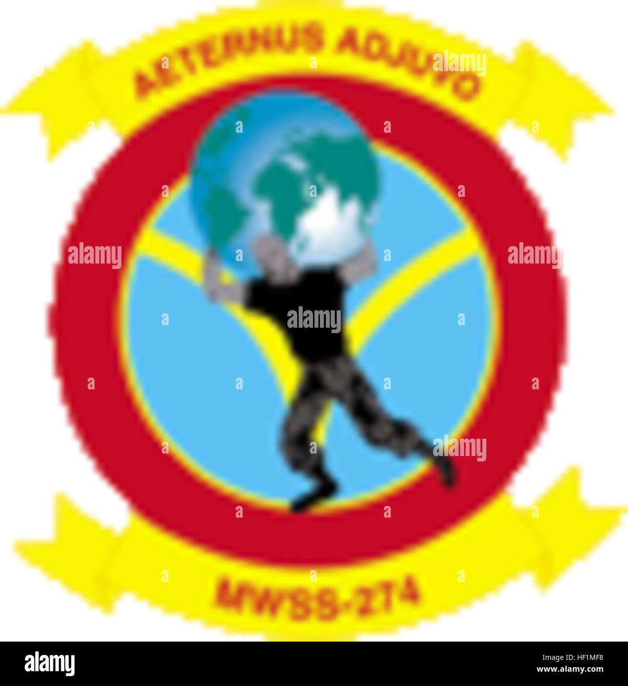 Marine Wing Support Squadron 274 insignia Stock Photo - Alamy