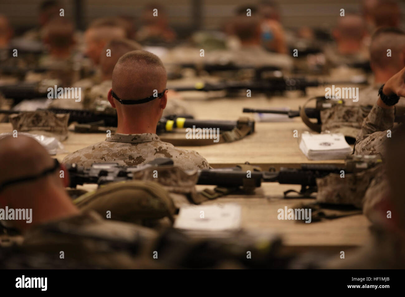 Marines of Delta Company, ITB, SOI-East undergo infantry training at ...