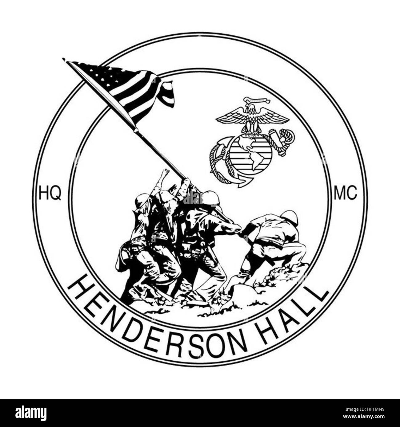 Henderson hall logo Stock Photo - Alamy