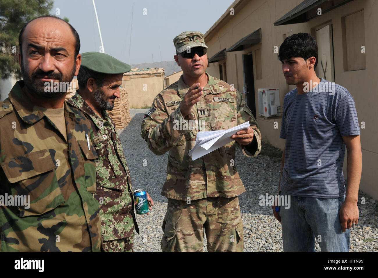 U.S. Army Capt. Samuel Ramirez the 101st Airborne Division (Air Assault ...