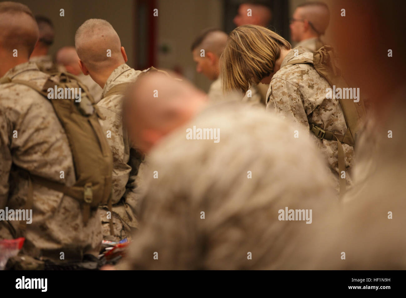 U.S. Marines from Delta Company, Infantry Training Battalion (ITB ...